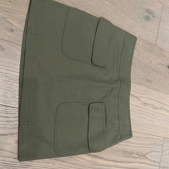 KORS Michael Kors | Skirts | Kors By Michael Kors Olive Green Mini ...